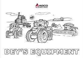 Coloring | Dey's Equipment | ON | Fendt, AGCO, Manitou