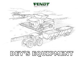 Coloring | Dey's Equipment | ON | Fendt, AGCO, Manitou